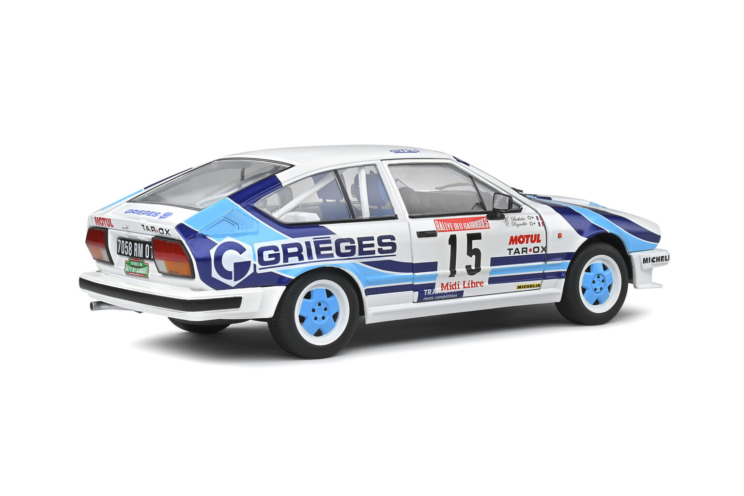 Alfa Romeo GTV6 Rally del Garriges 1986 – Miniaturas