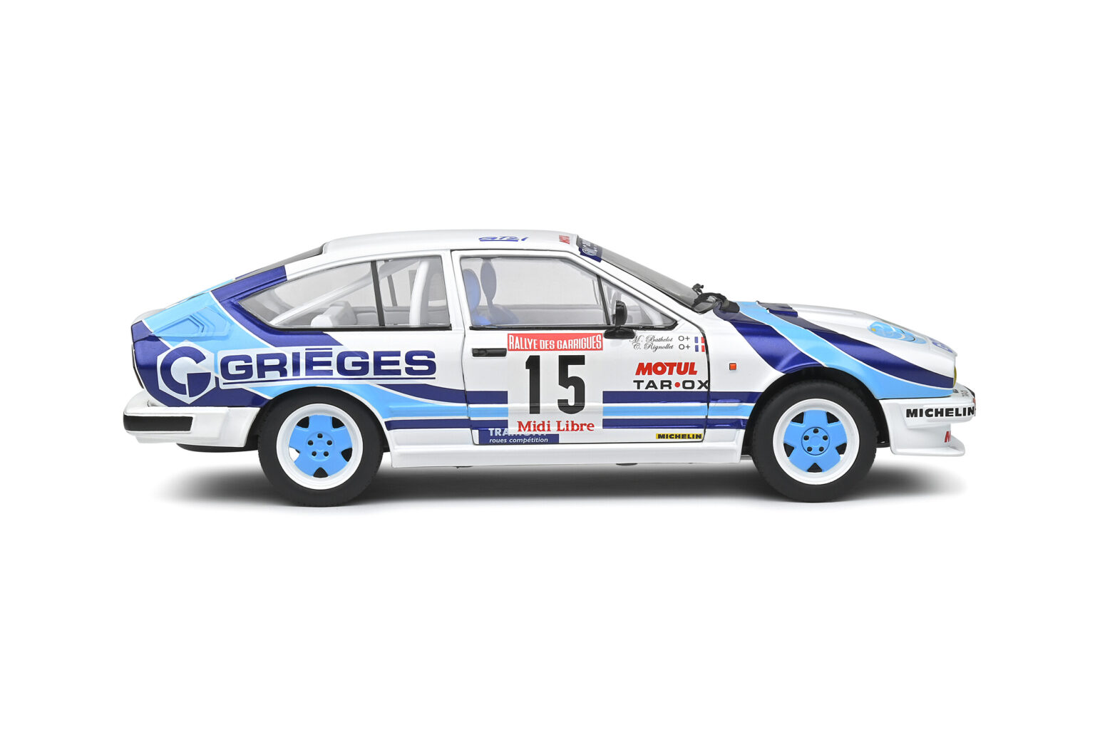 Alfa Romeo GTV6 Rally del Garriges 1986 – Miniaturas